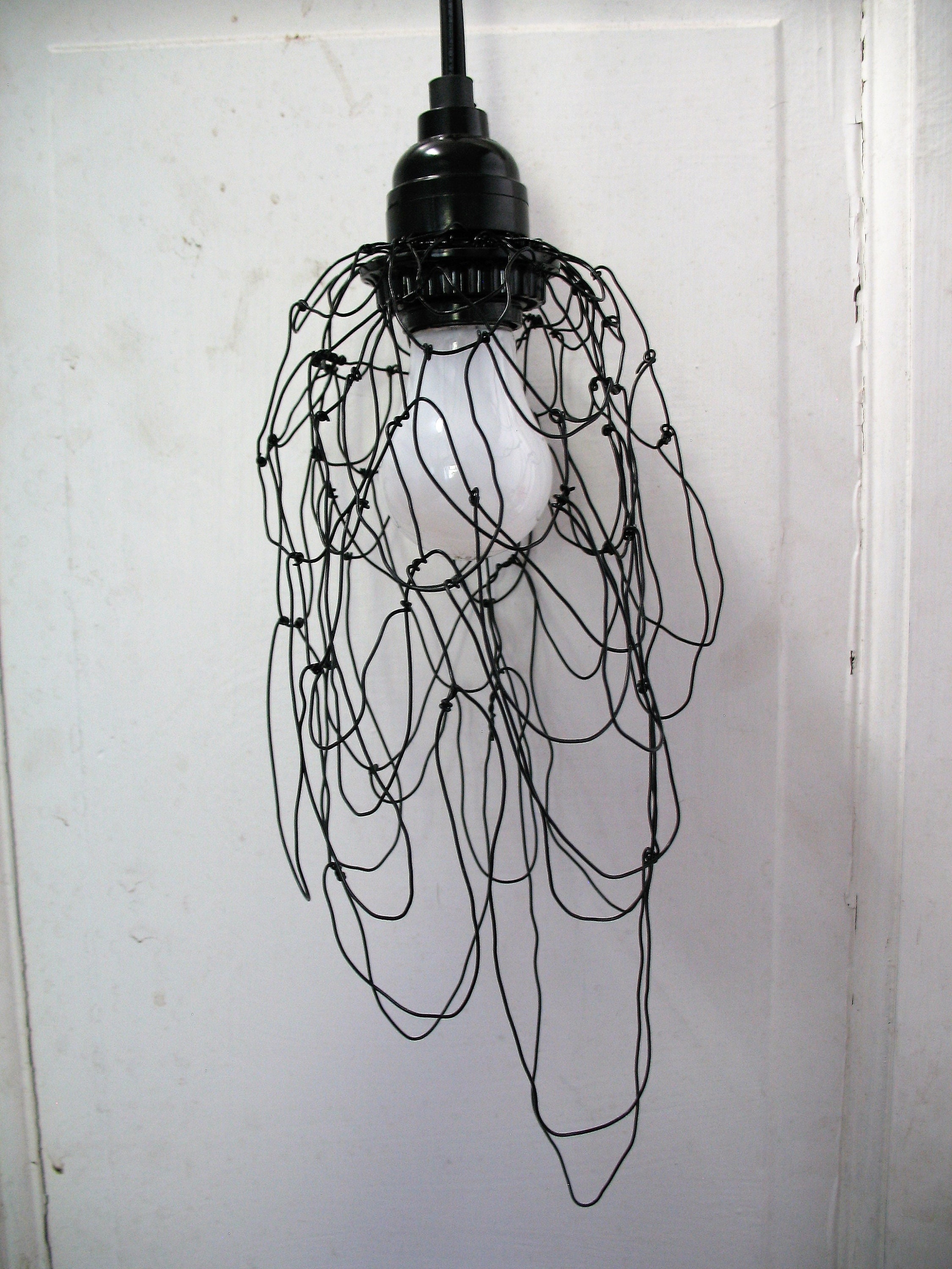 Sludge Lamp Drippy Lamp Oozing Lamp Wire Lamp Loft Lamp - Etsy
