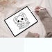 Cute Creepy Valentine Coloring Pages | Pastel Goth Kawaii Chibi Love ...