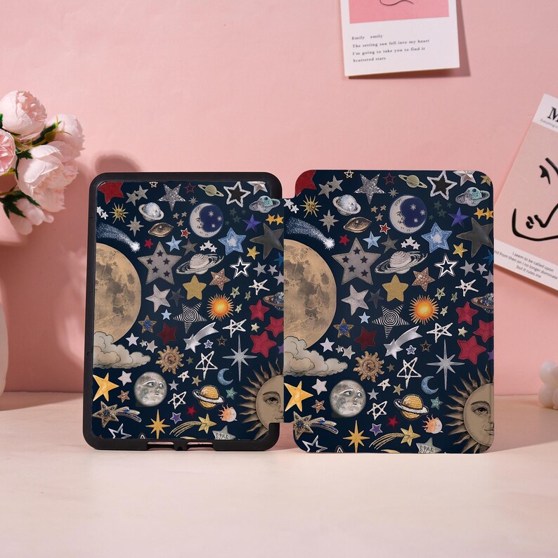 Colorful Planet & Sun Personalization Kindle 12 2024 Case,kindle 8/10 ...