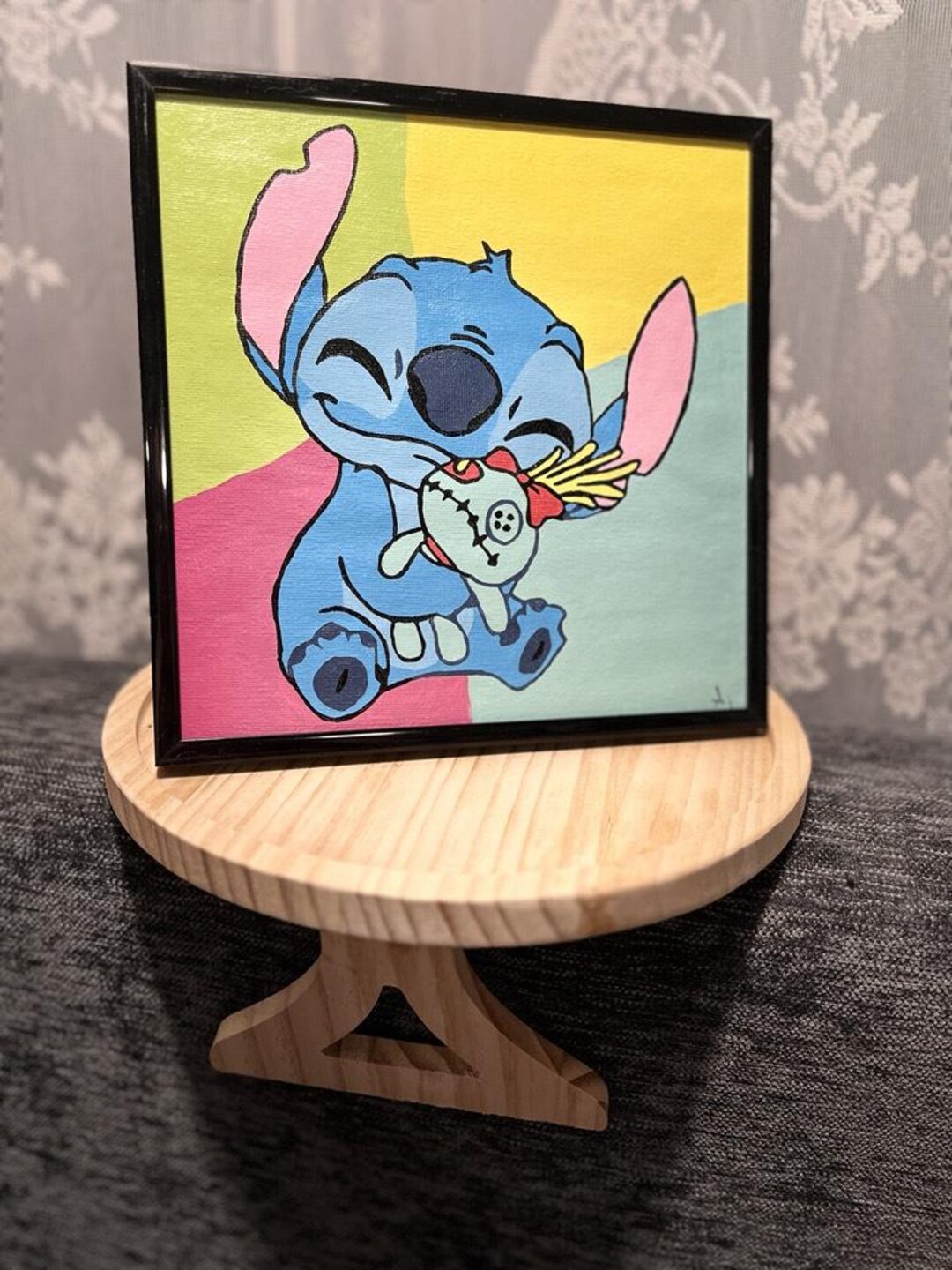 Stitch Paint by Number, Framed 8x8 - Etsy