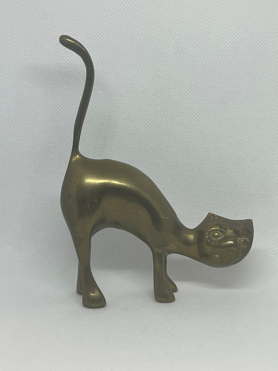 Brass Cat - Etsy