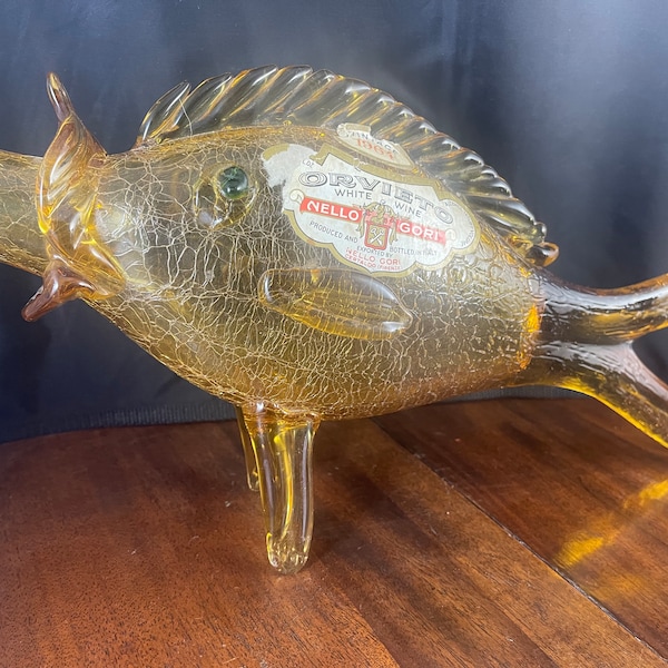 Glass Fish Bottle - Etsy