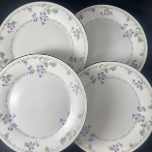Noritake China Morning Poem Pattern Bread and Butter Plates - Etsy