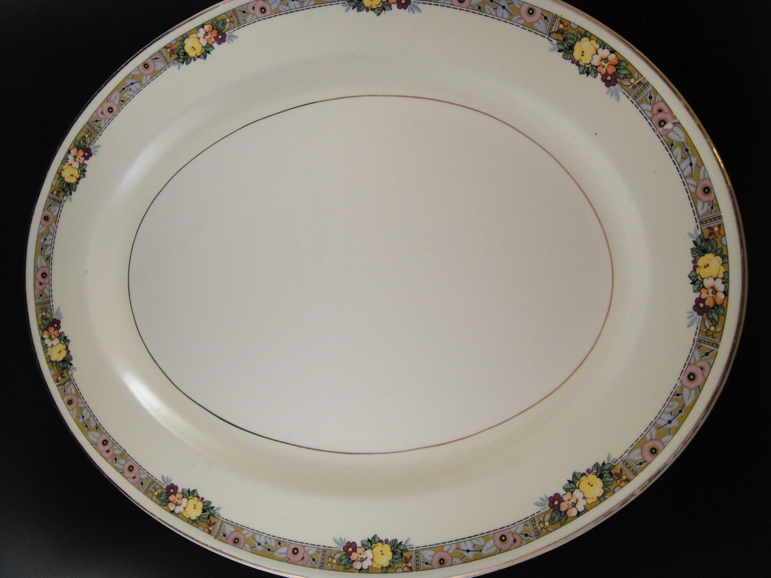 Edwin M Knowles China May Glo Pattern Hostess Shape 1938 - Etsy
