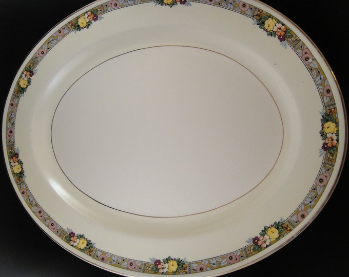 Edwin M Knowles China May Glo Pattern Hostess Shape 1938 | Etsy