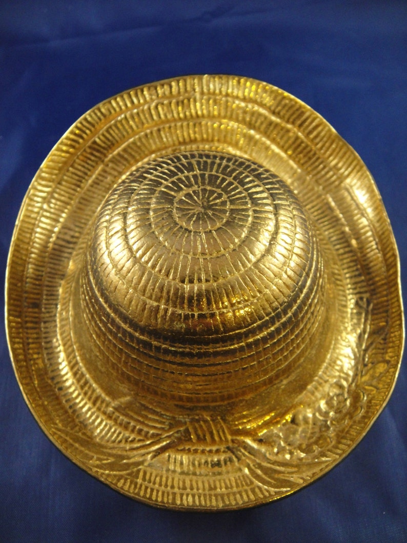 Brass Colored Bonnet Wall Hanging | Etsy