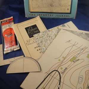 Map Reading for the Soldier the Infantry Journal 1944 - Etsy