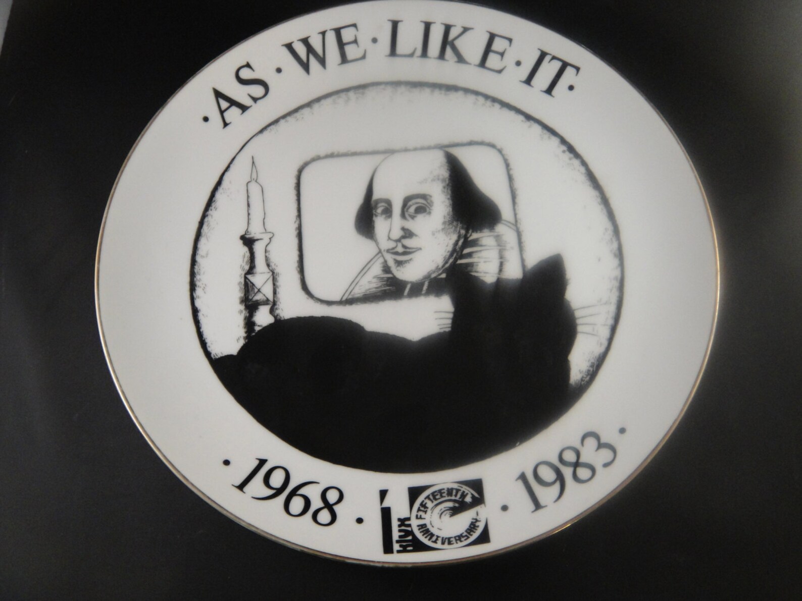 As We Like It KLVX Las Vegas Channel 10 15th Anniversary Plate - Etsy
