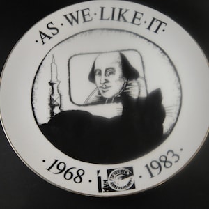 As We Like It KLVX Las Vegas Channel 10 15th Anniversary Plate 1983 ...