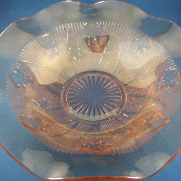 Iris Depression Glass - Etsy