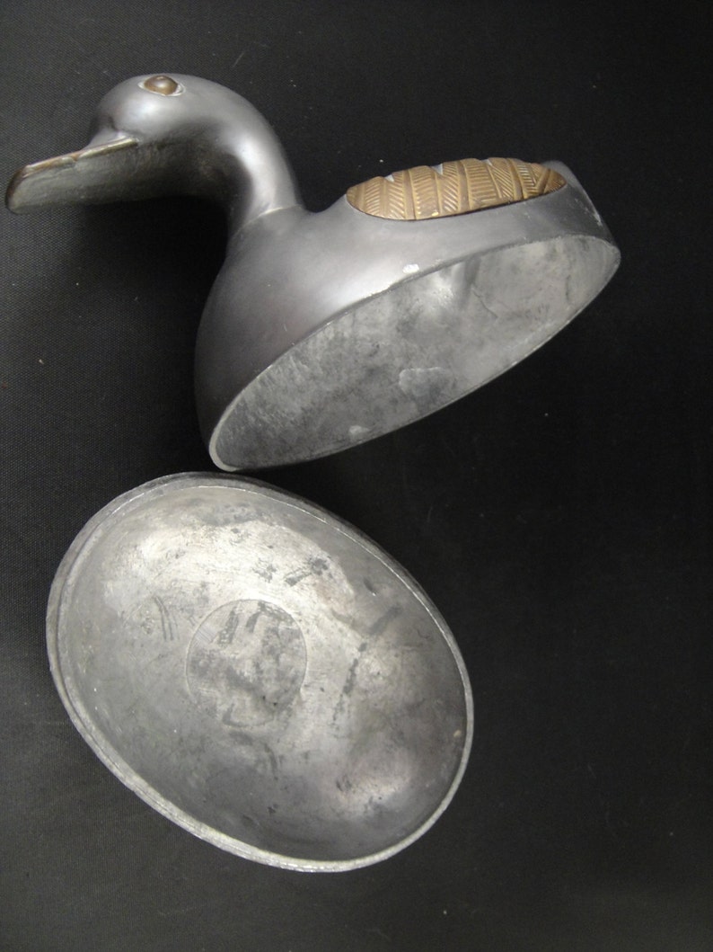 Duck Covered Metal Box - Etsy