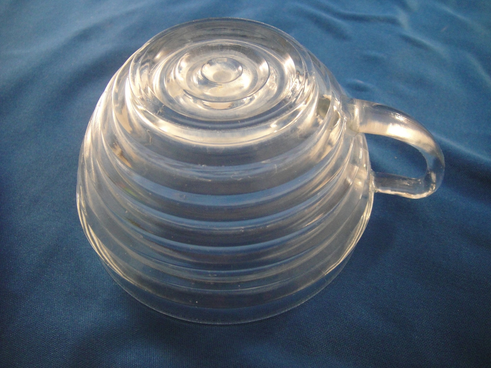 Manhattan Crystal Cup Depression Glass | Etsy