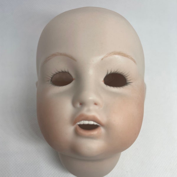 Porcelain Doll Head - Etsy