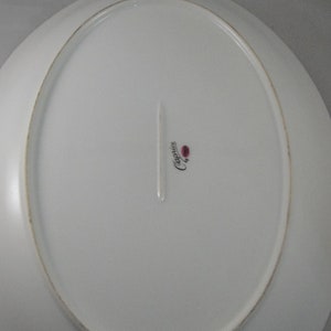 Sango China Caprice Green Pattern Ivy 14" Platter With Handles Japan - Etsy