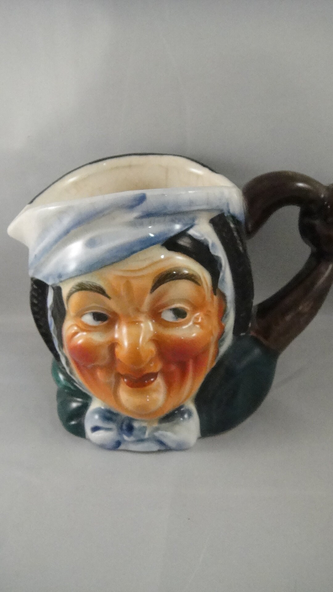 Toby Jug Style Old Woman Figure Japan - Etsy