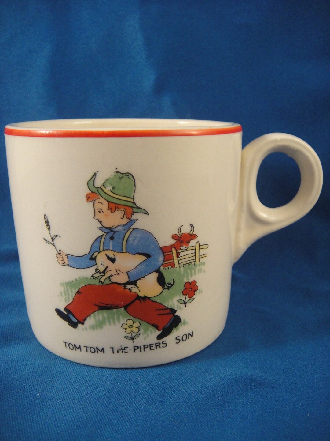 Tom Tom the Pipers Son Teacup - Etsy