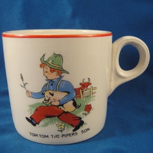 Tom Tom the Pipers Son Teacup - Etsy