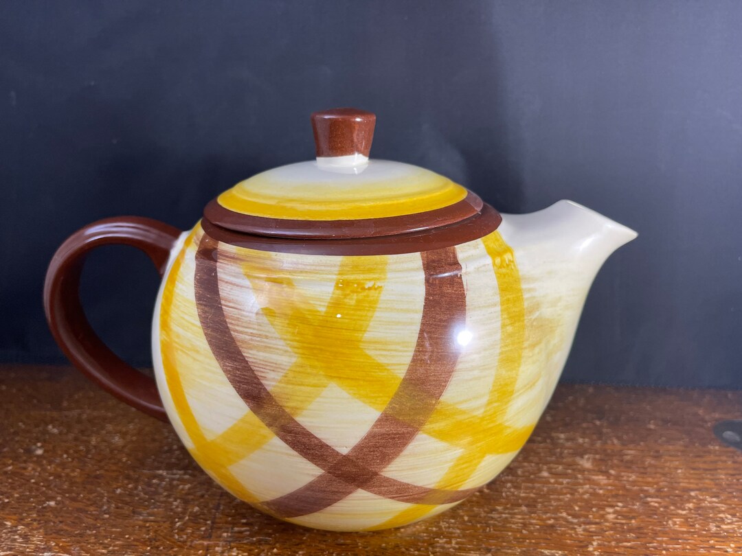 Organdie Pattern Vernon Kilns Teapot - Etsy