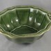 Green Ceramic Bowl Swirl Tab Handle Soup or Small Serving - Etsy