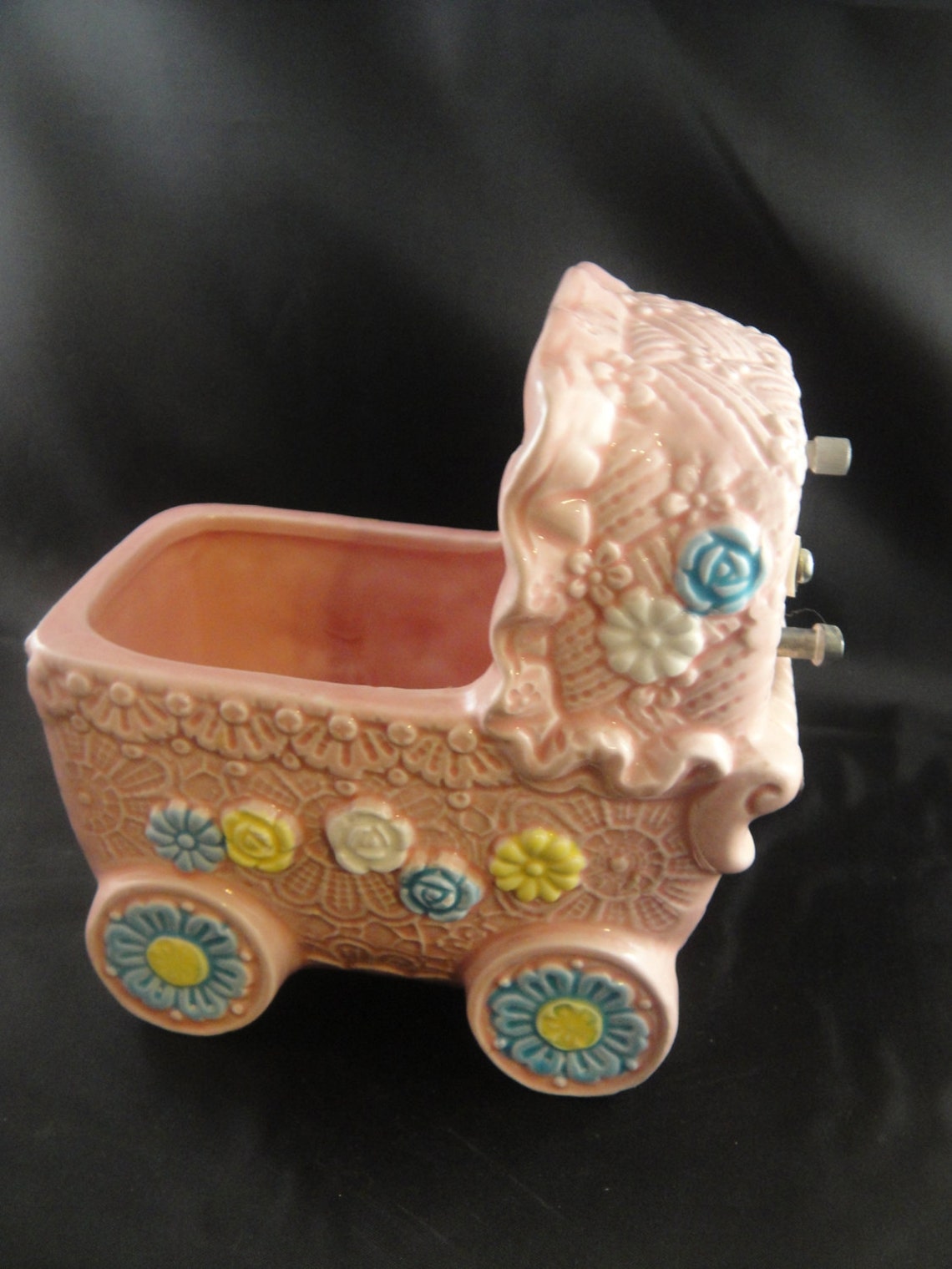 Baby Carriage Musical Planter Parma by AAI Japan | Etsy