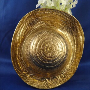 Brass Colored Bonnet Wall Hanging - Etsy