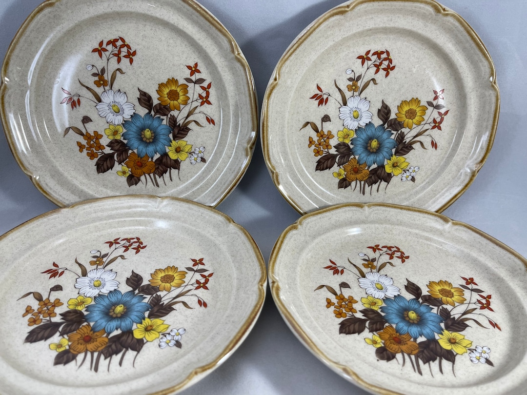 International China Stoneware Endura Collection Jardin Pattern Four ...