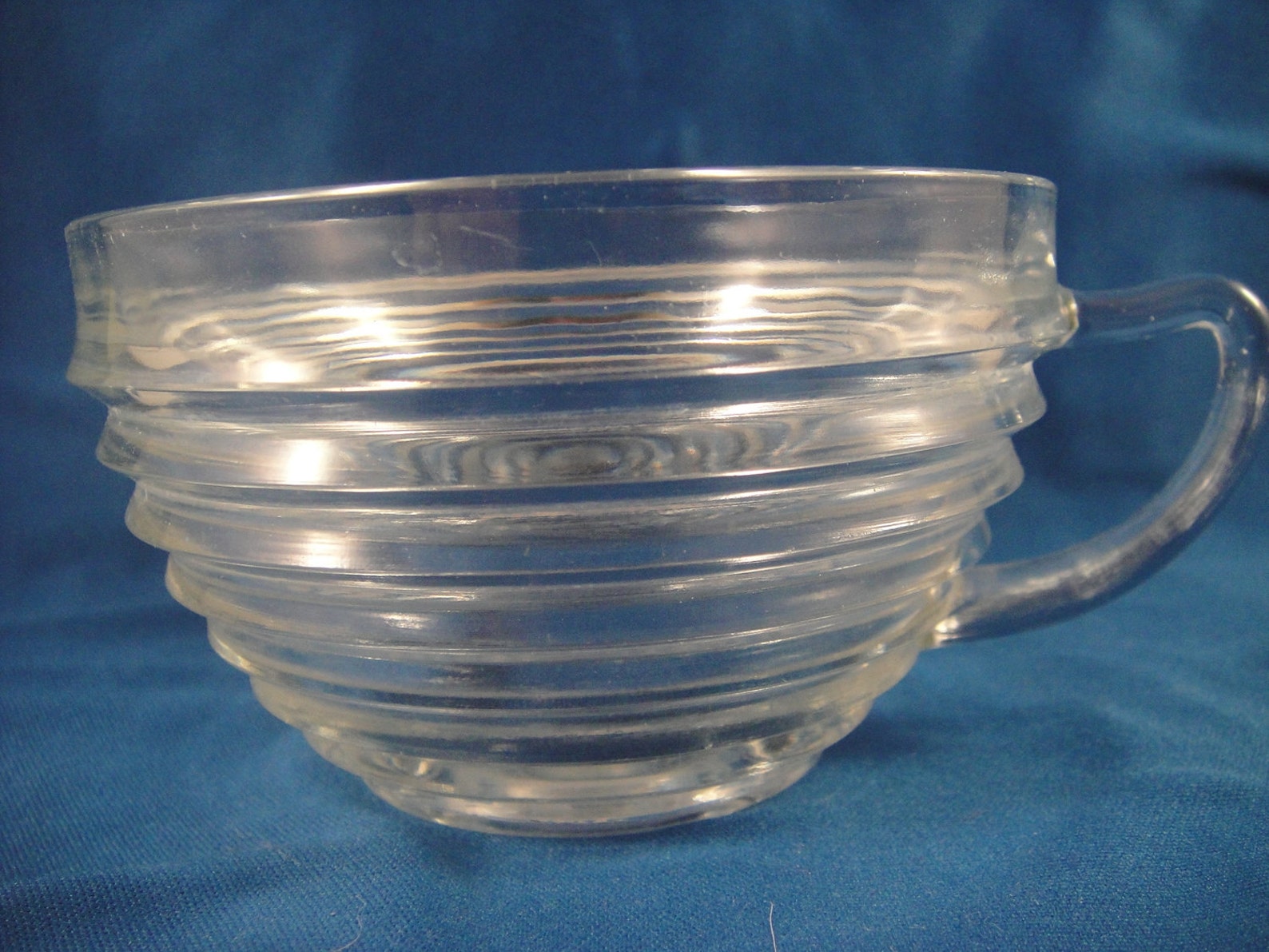 Manhattan Crystal Cup Depression Glass - Etsy