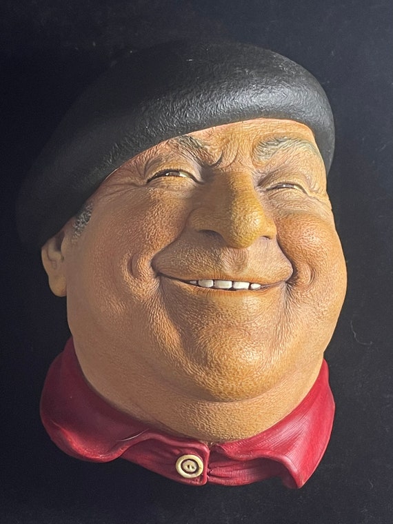 Pierre 1971 Bossons Character Wall Head Hanging Plaque - Etsy