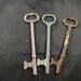Set of Three Skeleton Keys - Etsy