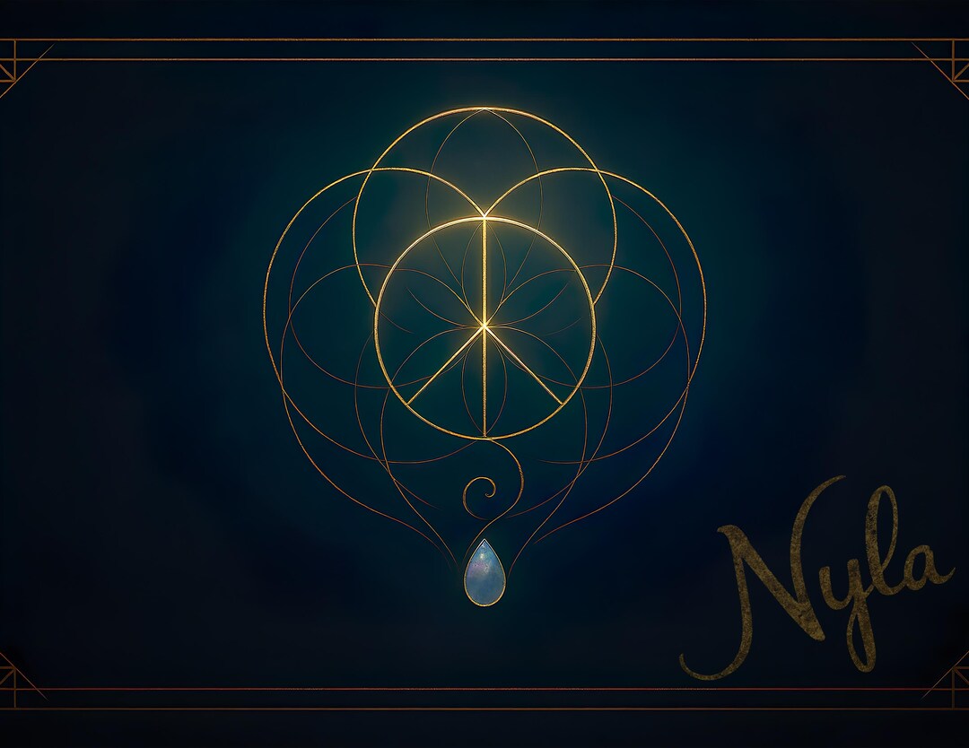 Eiris Peace Sigil: Sacred Geometry Art for Meditation (digital Print ...