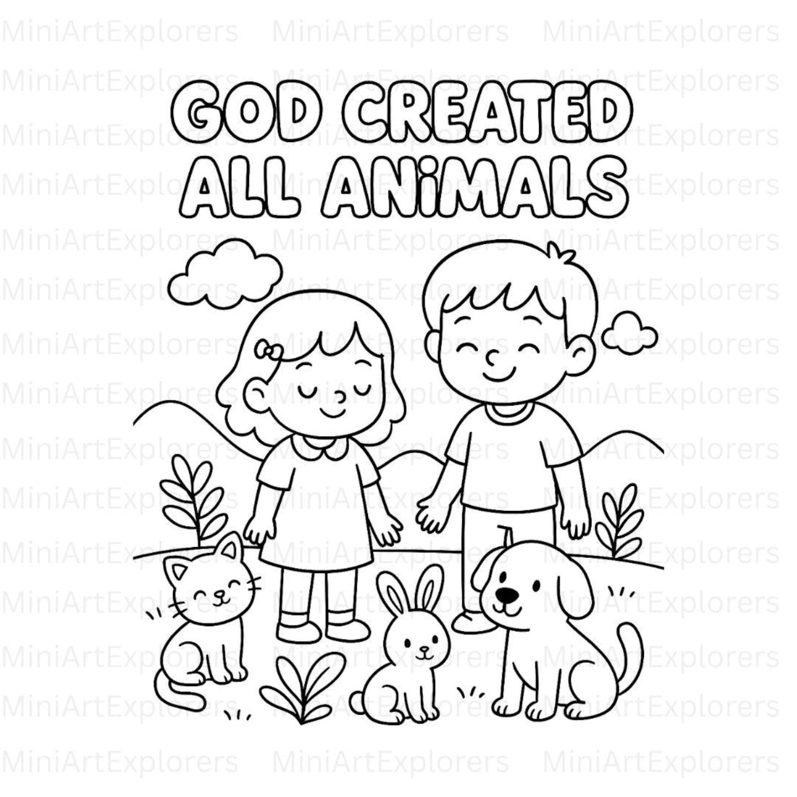 Saint Francis Coloring Pages for Kids – 10‑page PDF Bundle – Feast of ...