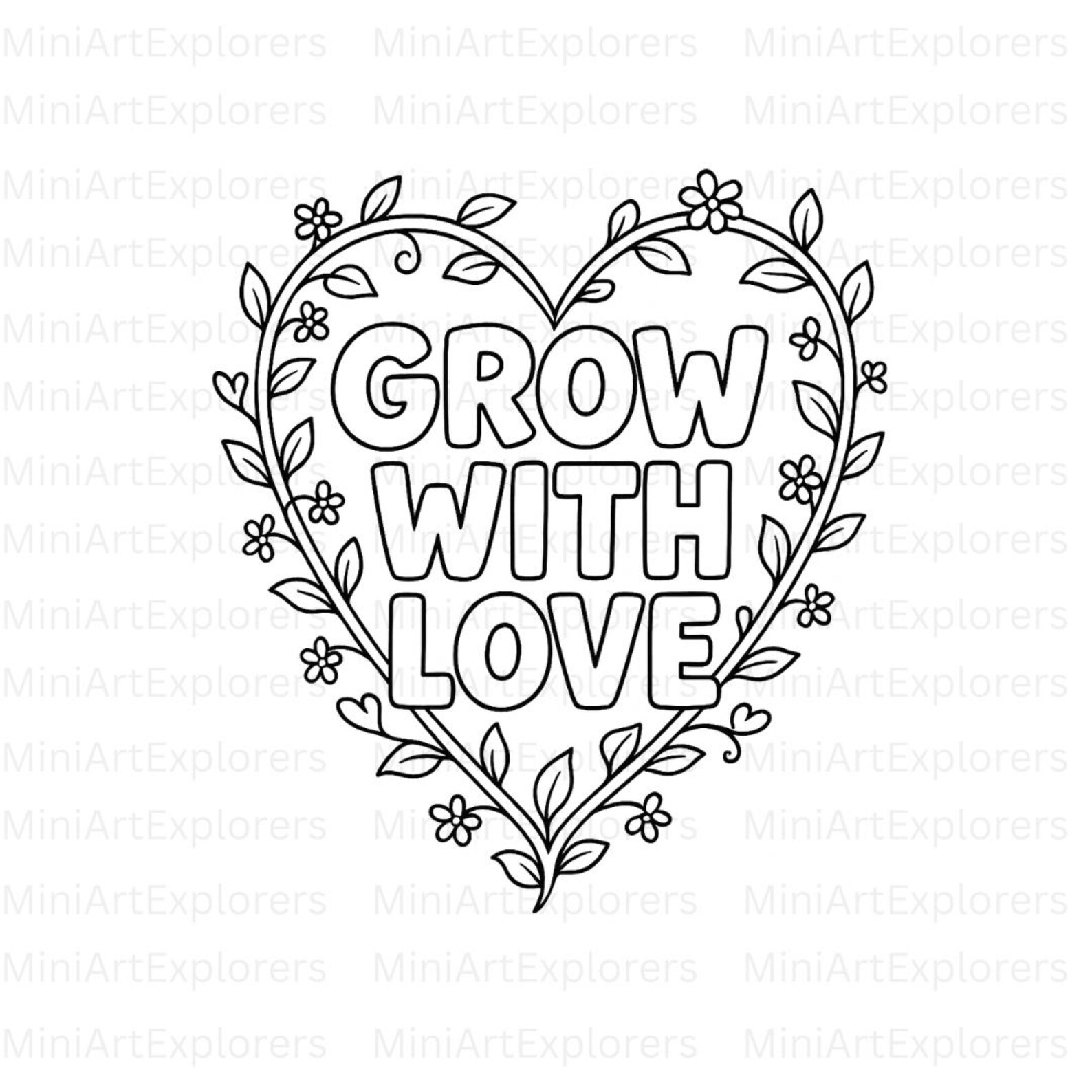 Positive Affirmation Coloring Pages for Kids – 10 Motivational ...