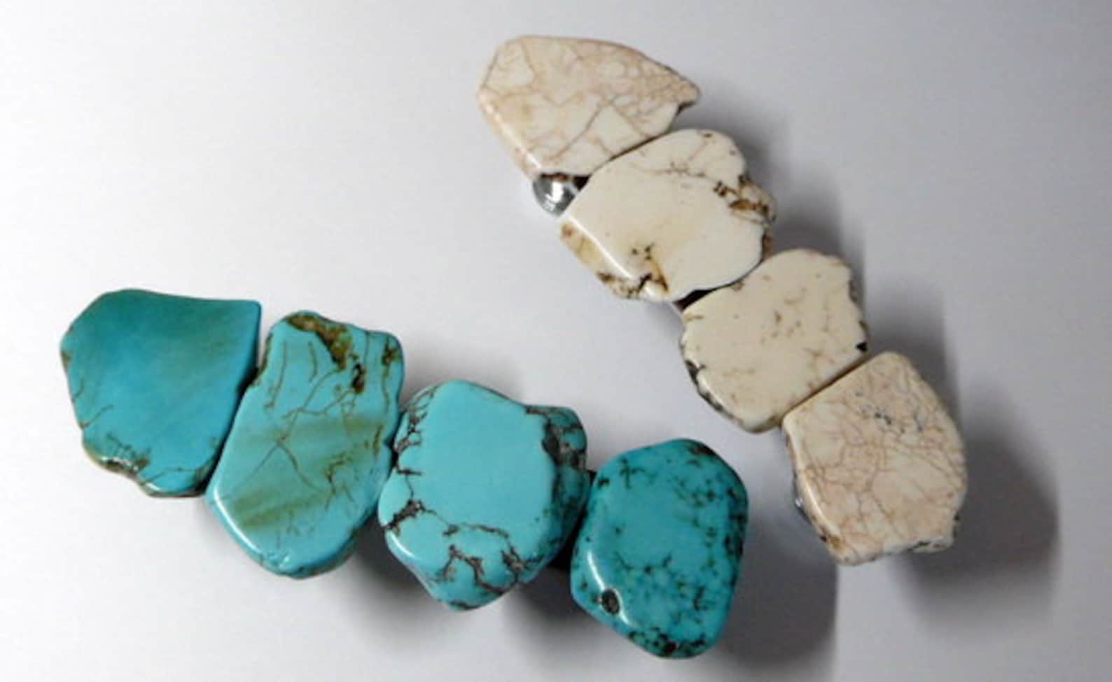 Turquoise Drawer Handles Pulls - Southwest Style - Drawer Hardware ...