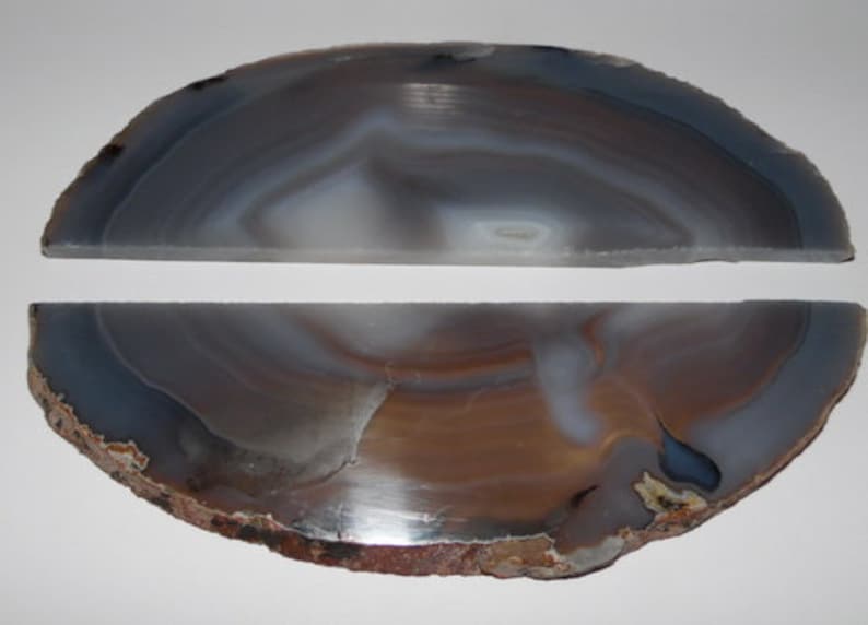 X Large Agate Slice Drawer Pulls Handle 18K Gold Silver and Copper Leaf ...