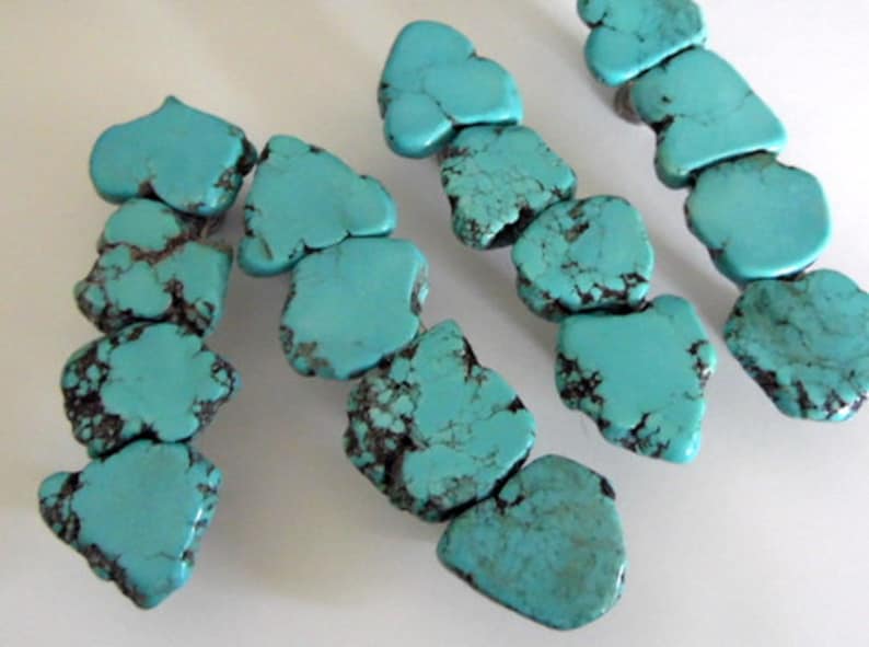 Turquoise Drawer Handles Pulls - Southwest Style - Drawer Hardware ...