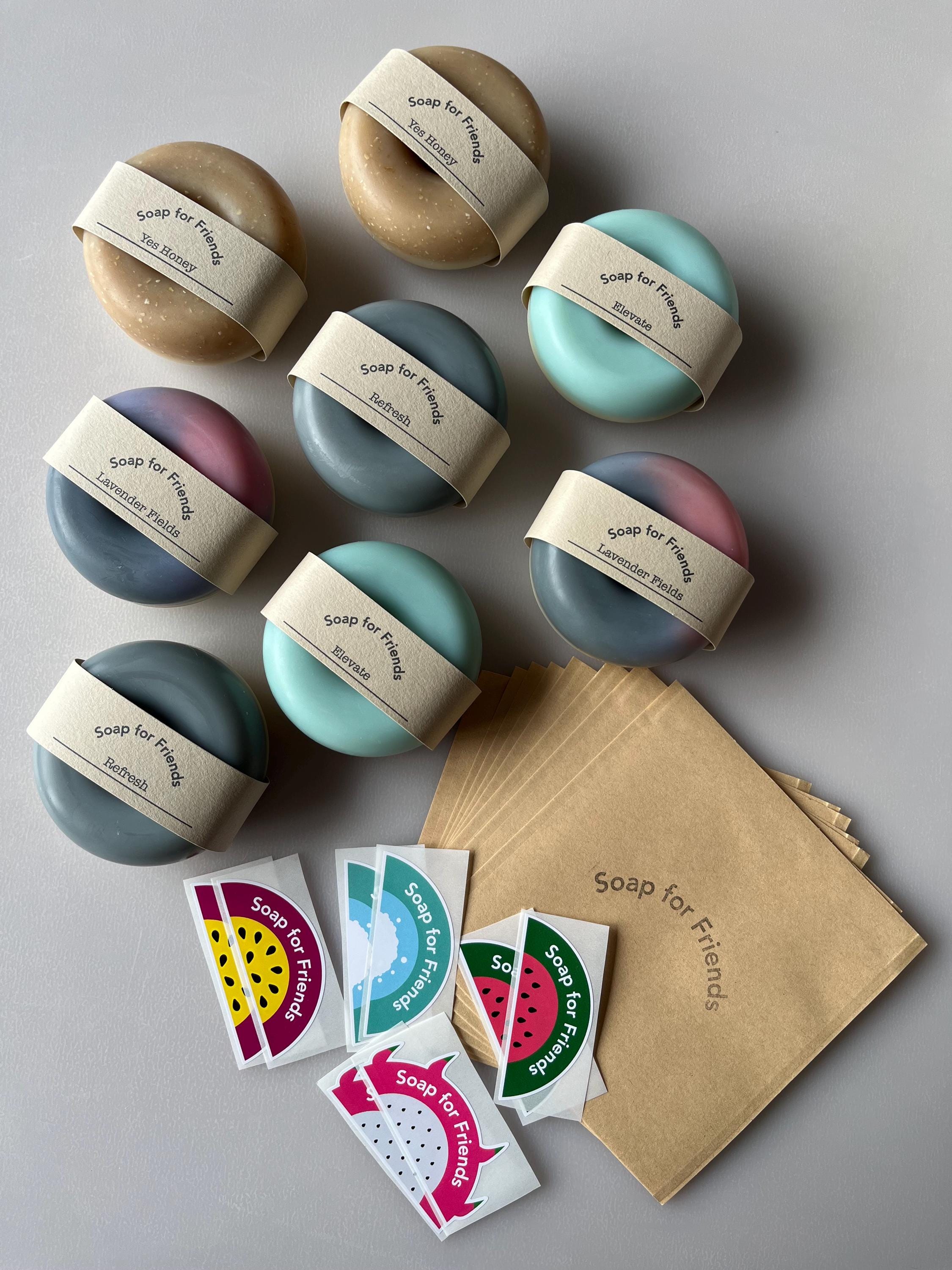 8 Natural Soap Donuts - Etsy