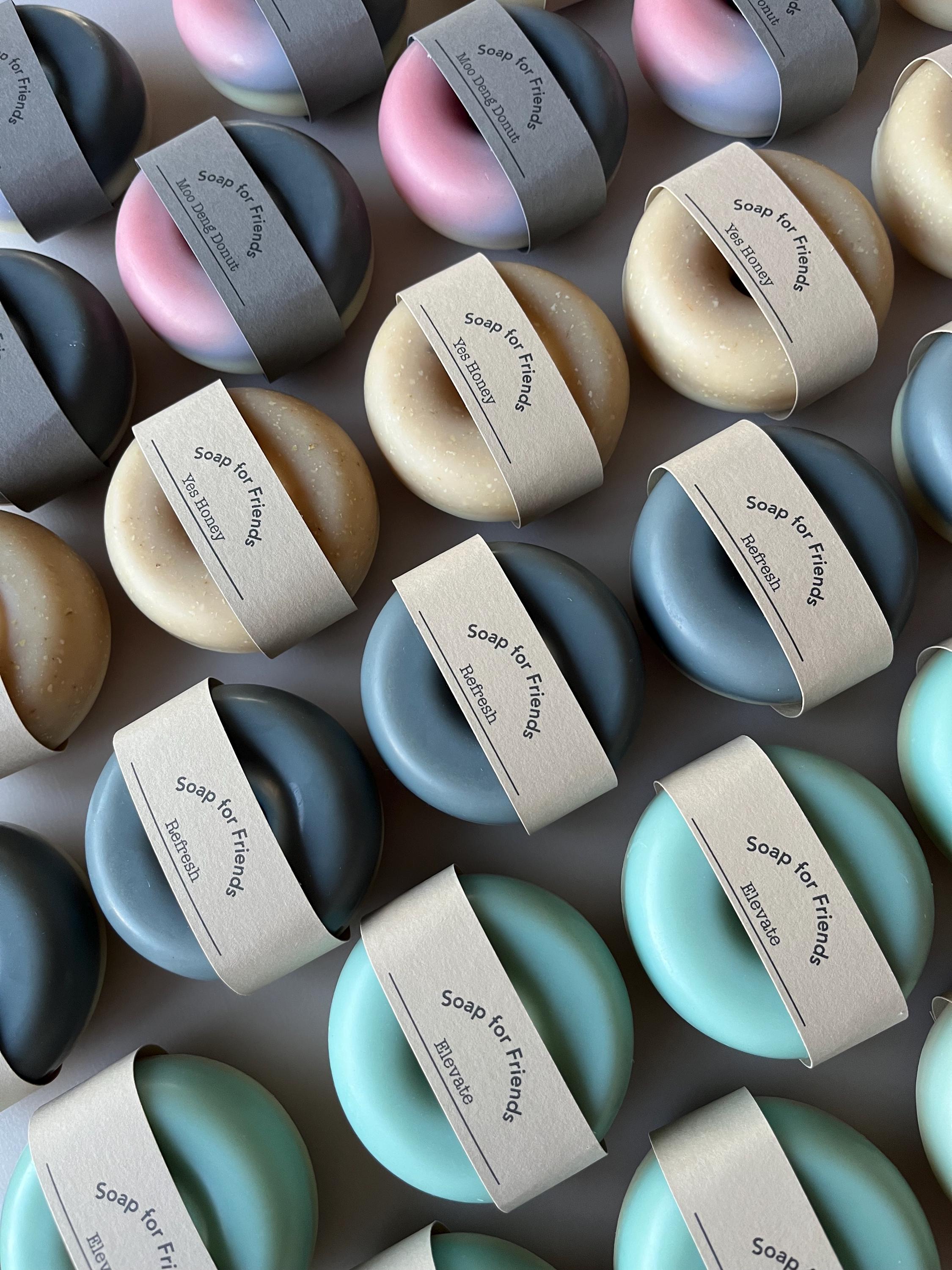 8 Natural Soap Donuts - Etsy