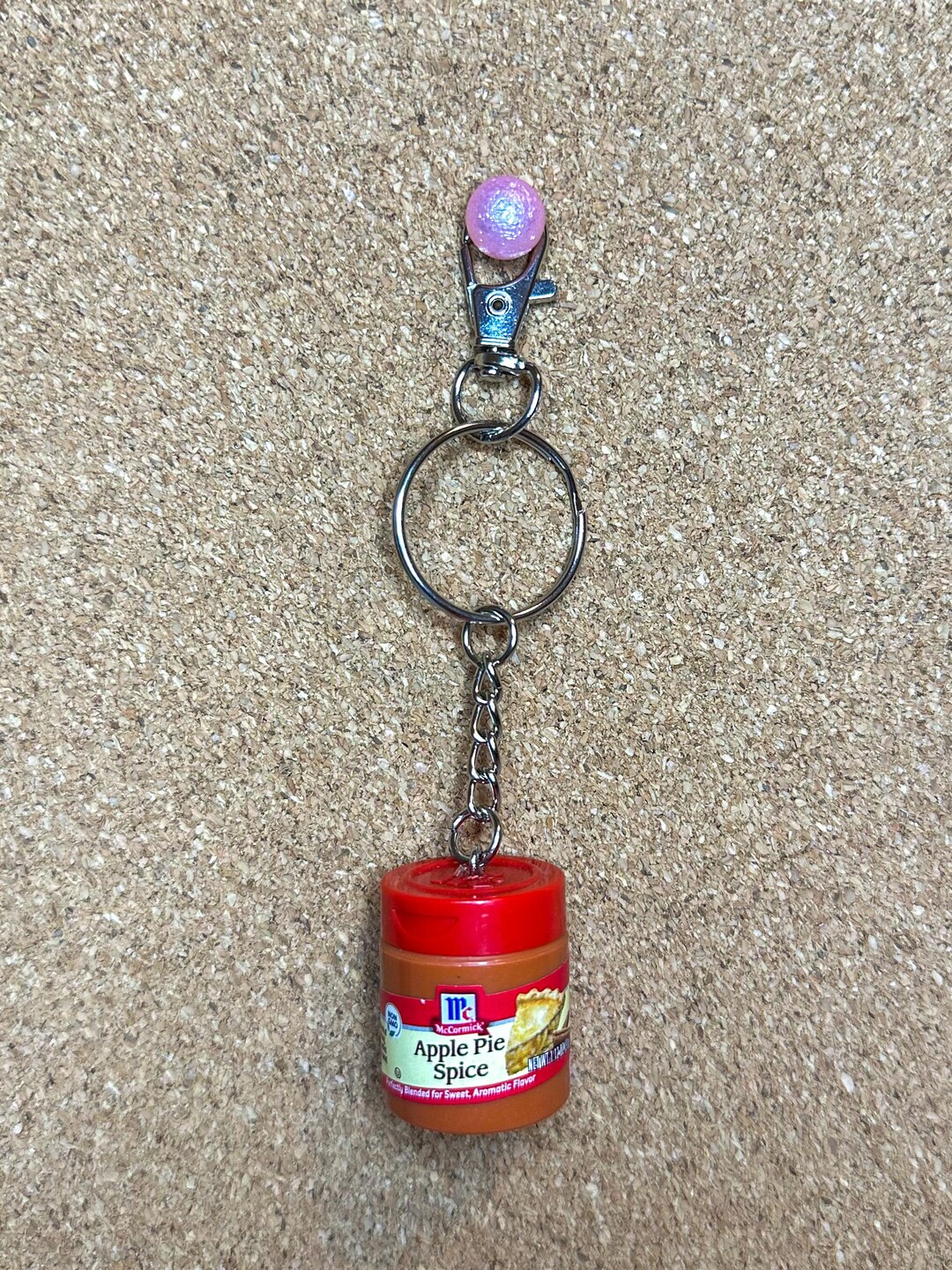 Mini Mccormick Apple Pie Spice Keychain | Fall Baking Charm | Cozy ...