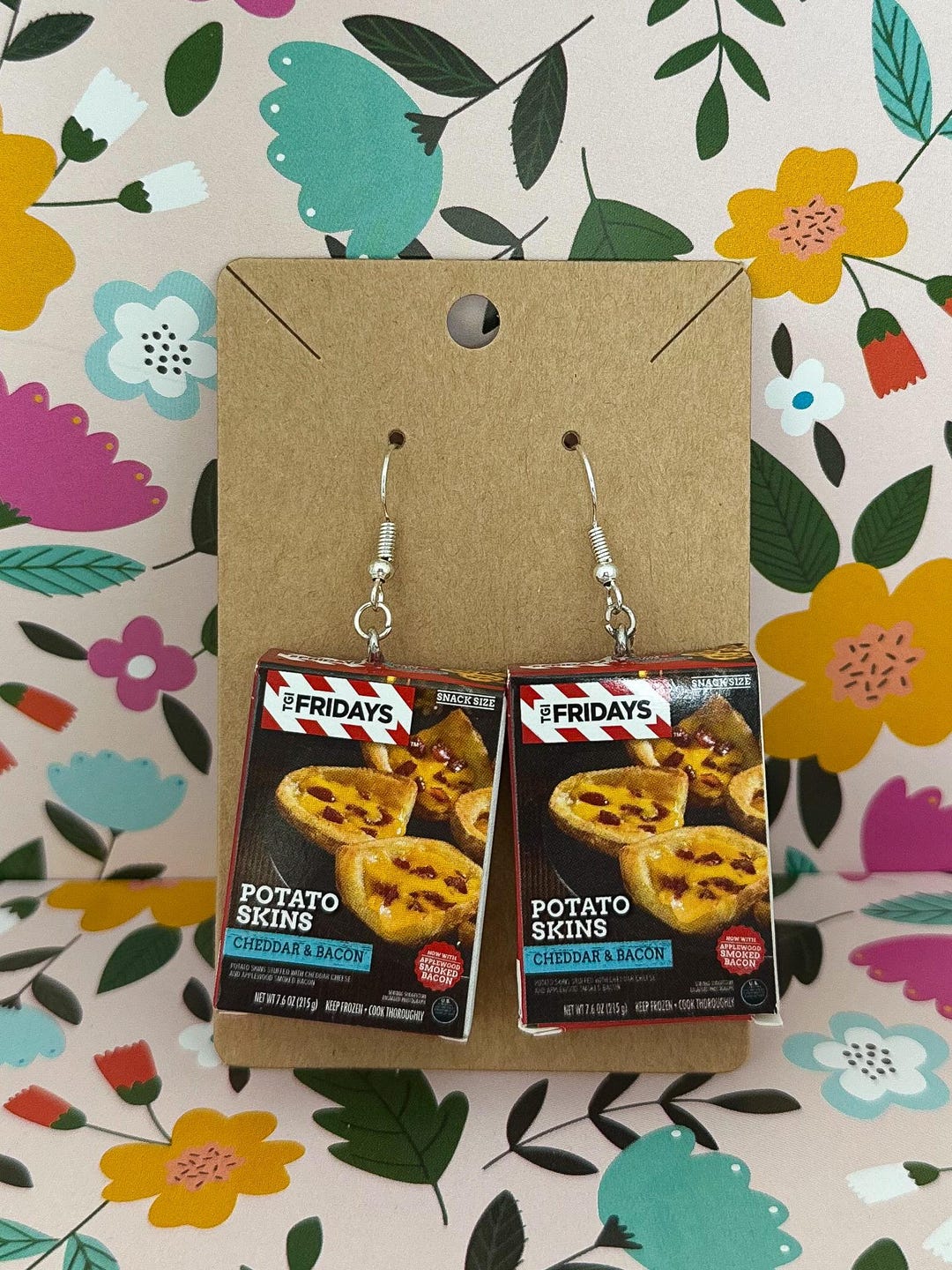 Potato Skins Earrings: TGI Fridays Mini Brands Kitsch Jewelry - Etsy