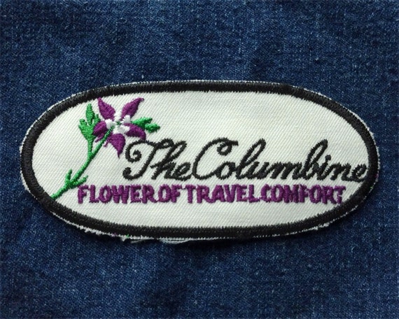 Vintage the Columbine Passenger Train Patch 4.5 Denver - Etsy