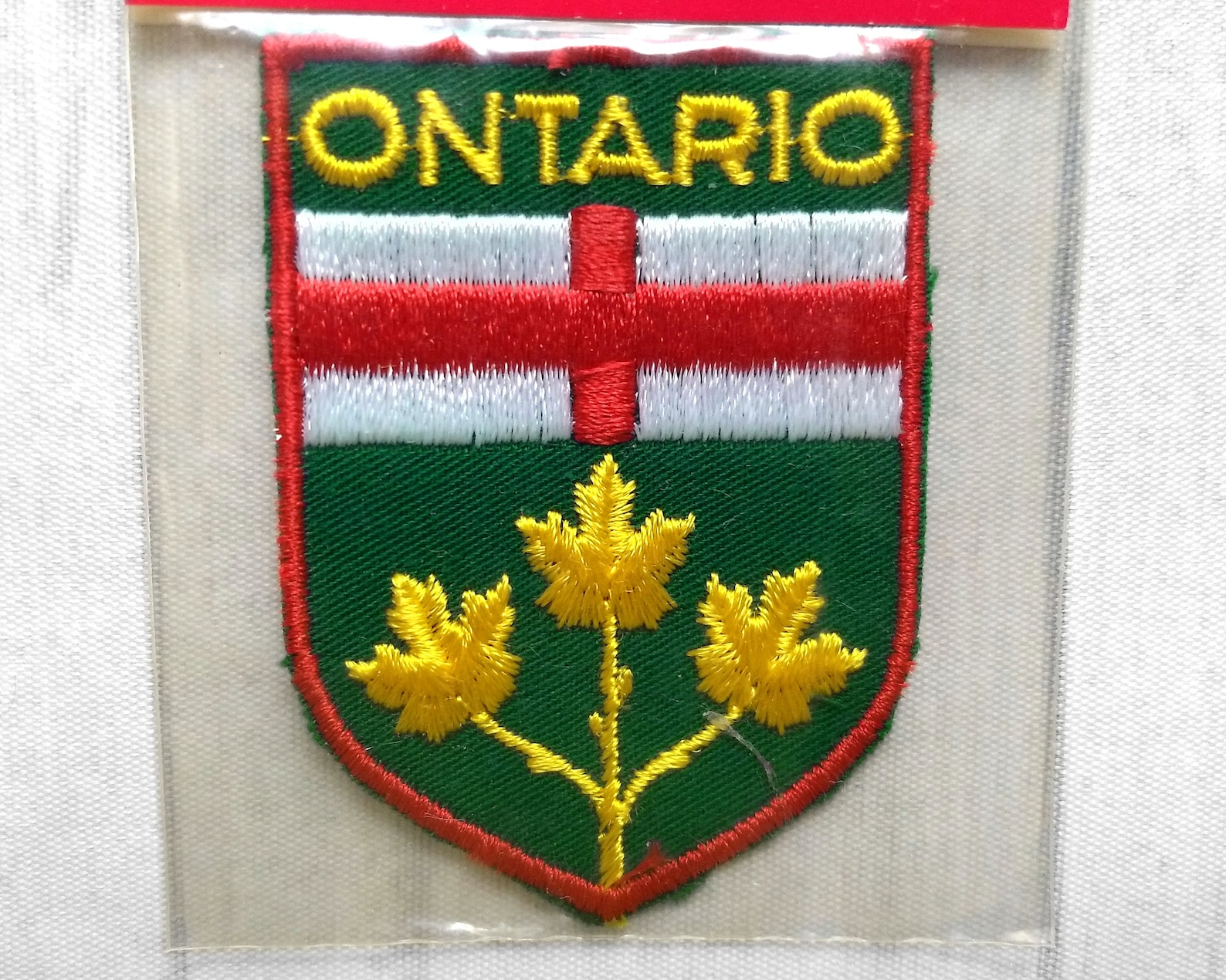 Vintage Ontario Coat of Arms Patch 2.75 Provincial | Etsy