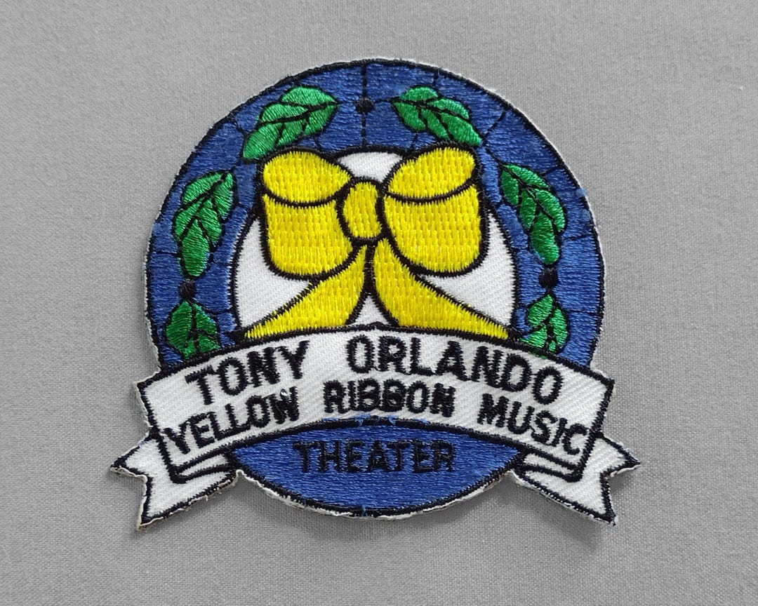 Used Vintage Tony Orlando Yellow Ribbon Music Theater Patch 2.9 ...
