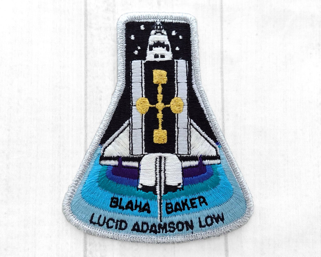 Vintage Space Shuttle Atlantis Mission Replica Patch - Etsy
