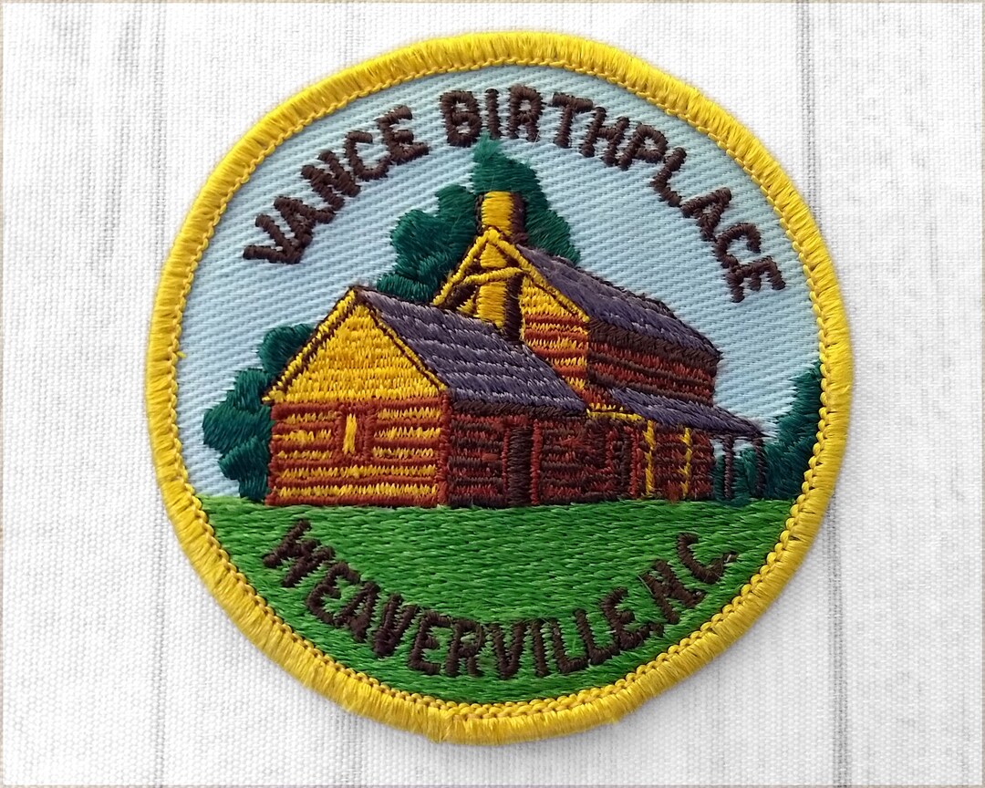 Used vintage Vance Birthplace Patch 3 Weaverville North - Etsy France