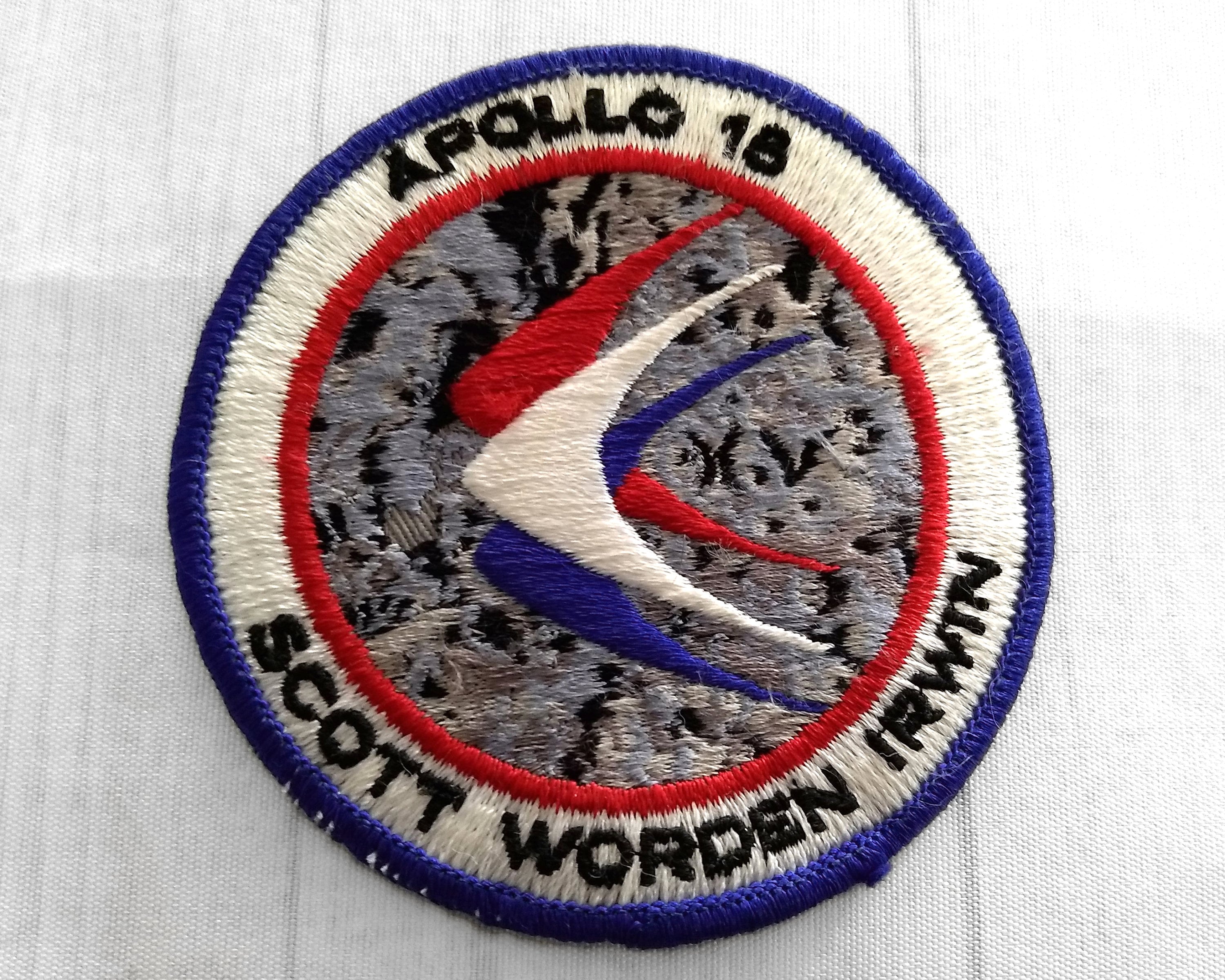 Irregular Used Vintage Apollo 15 Patch 4 XV Moon | Etsy