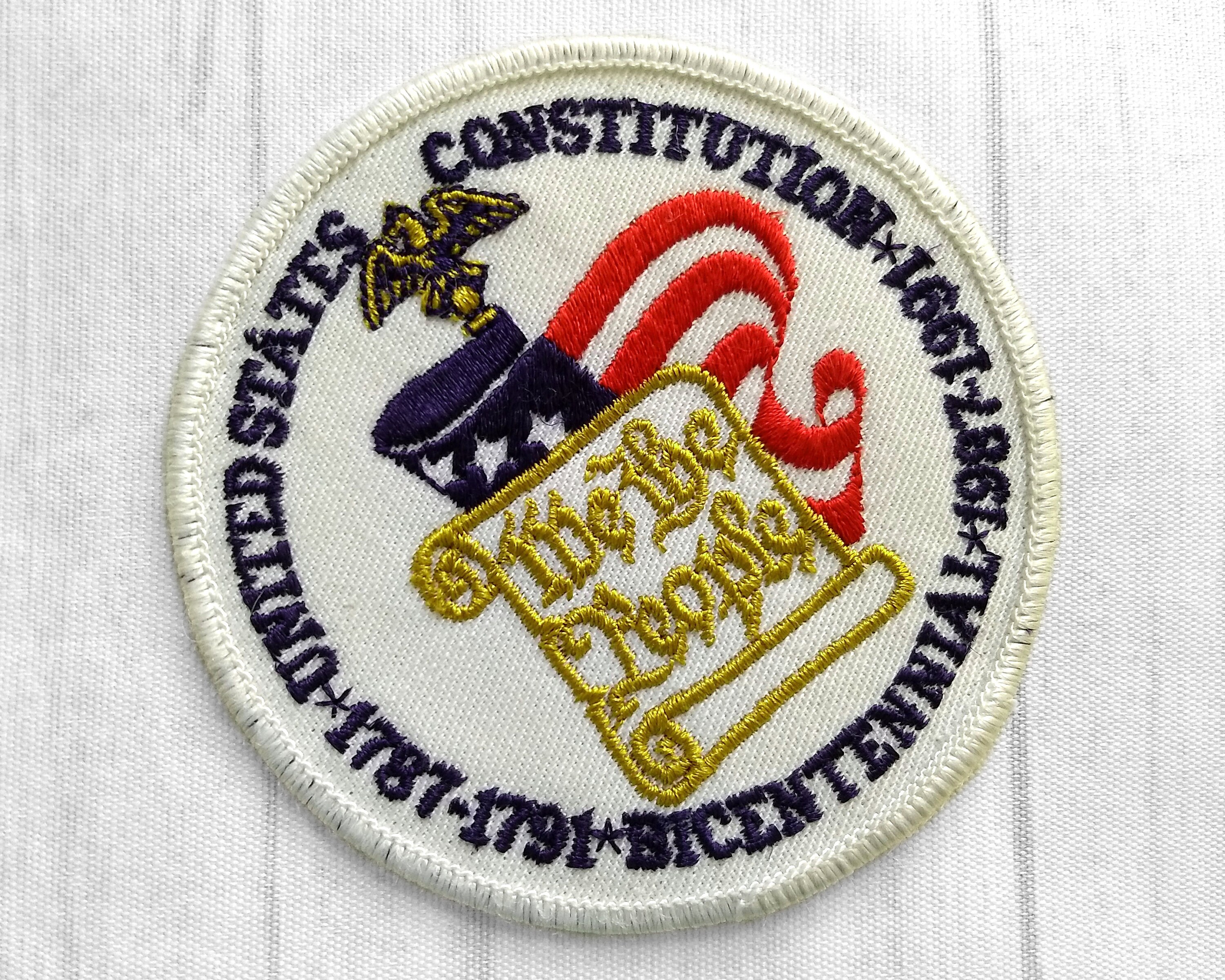Used Vintage United States Constitution Bicentennial Patch | Etsy