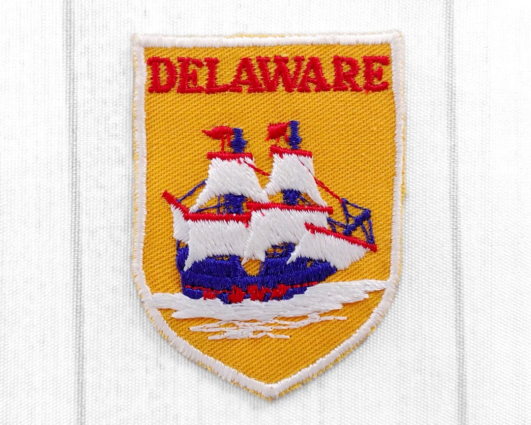 Used Vintage Delaware Patch 2.75 Kalmar Nyckel Tall - Etsy