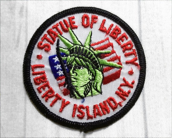 Used Vintage Statue of Liberty Patch 3 Liberty Island | Etsy