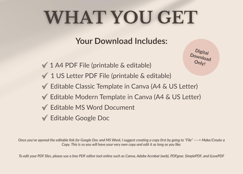 Editable Template Doctor Note for Work: Absence Form, Instant Download ...