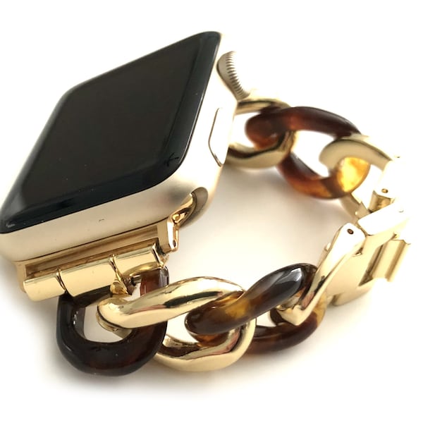 Tortoise Apple Watch Band - Etsy